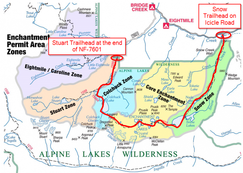 Hike Guide: The Enchantments, Alpine Lakes Wilderness