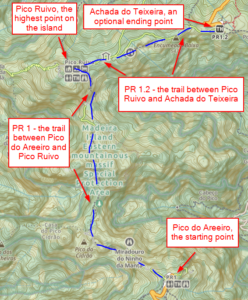 Pico do Areeiro to Pico Ruivo (PR1) Hike Guide - Madeira, Portugal